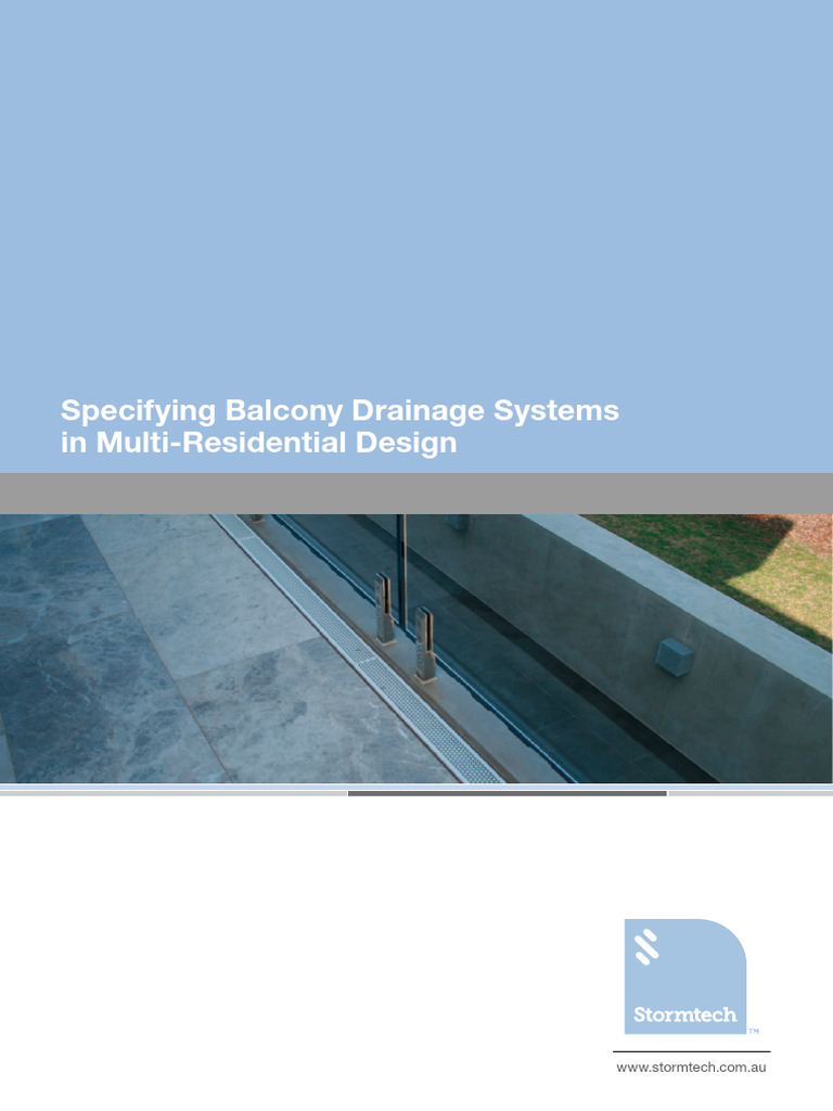 Balcony Drainage | PDF
