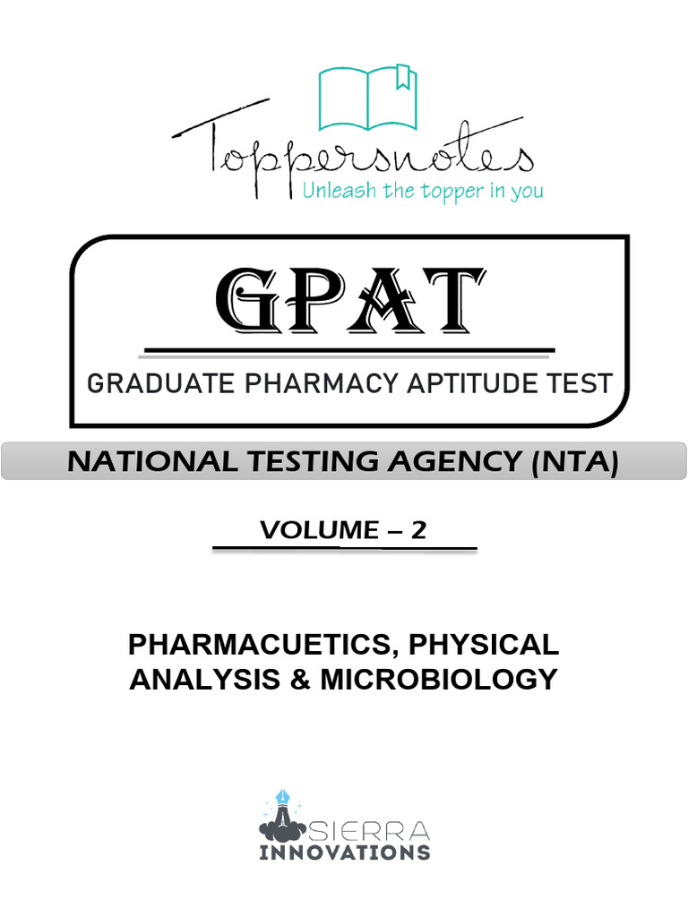 GPAT VOLUME 2 Pharmaceutics | PDF