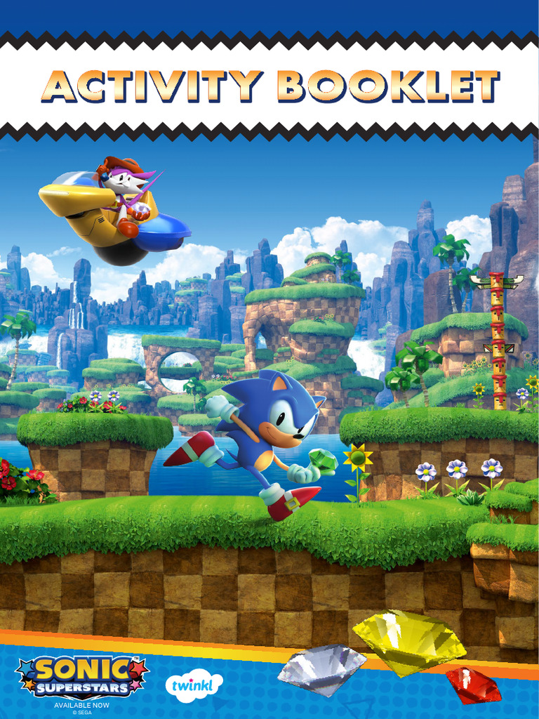 Sonic Activity Booklet Ages 5 7 - Ver - 1 | PDF
