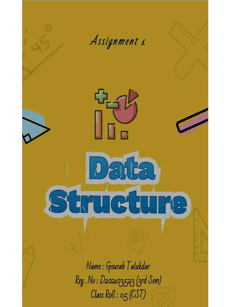 DS Assignment Gourab | PDF