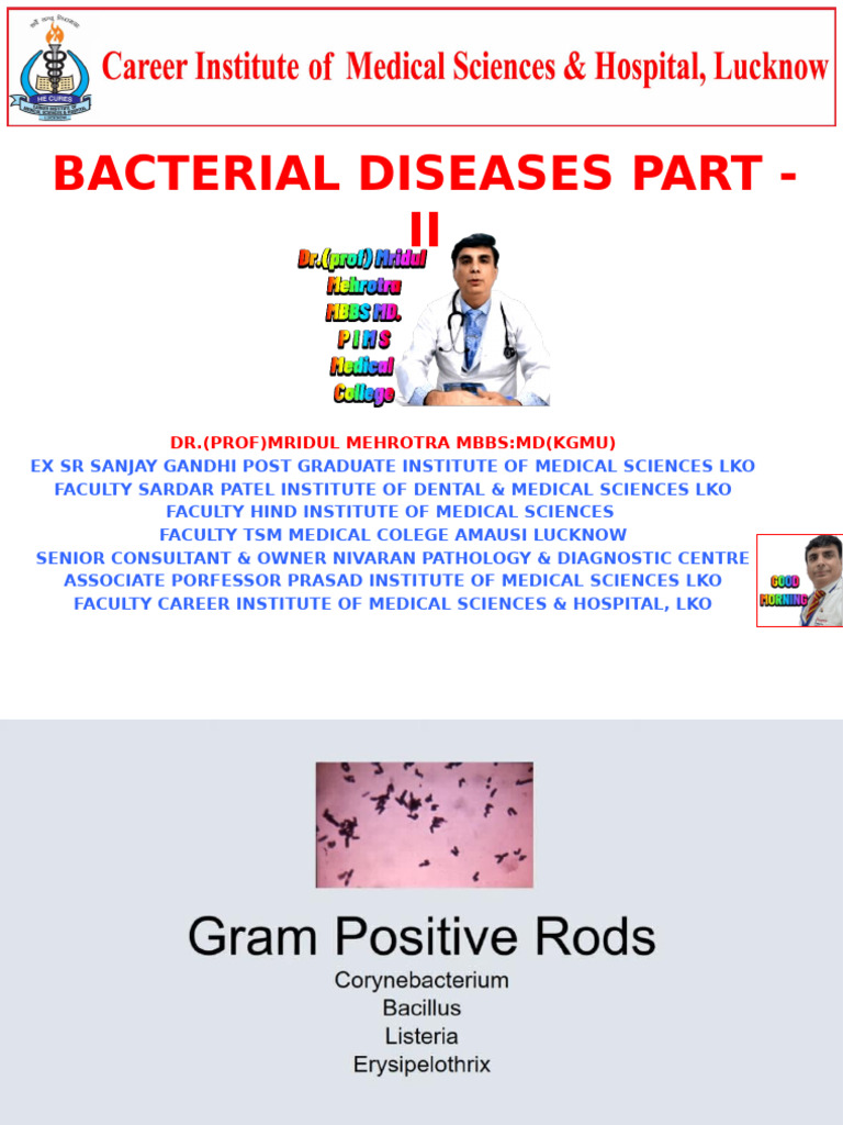 Bacterial Diseases Part - II | PDF