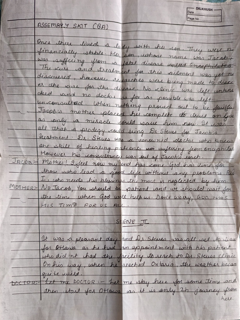 assembly skit on gods plan | PDF