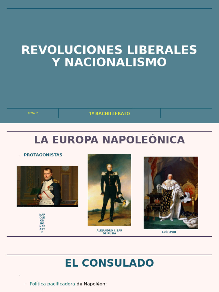 Las Revoluciones Liberales | PDF