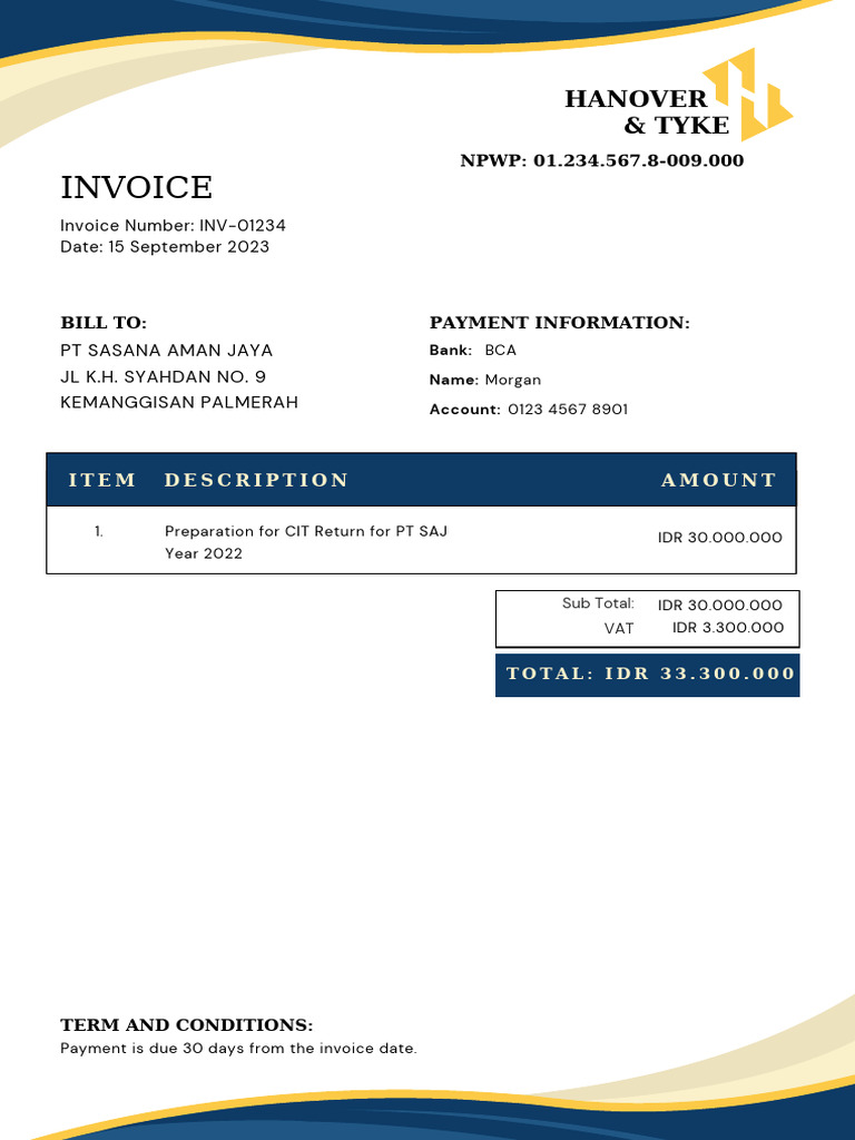 Sample Invoice | PDF