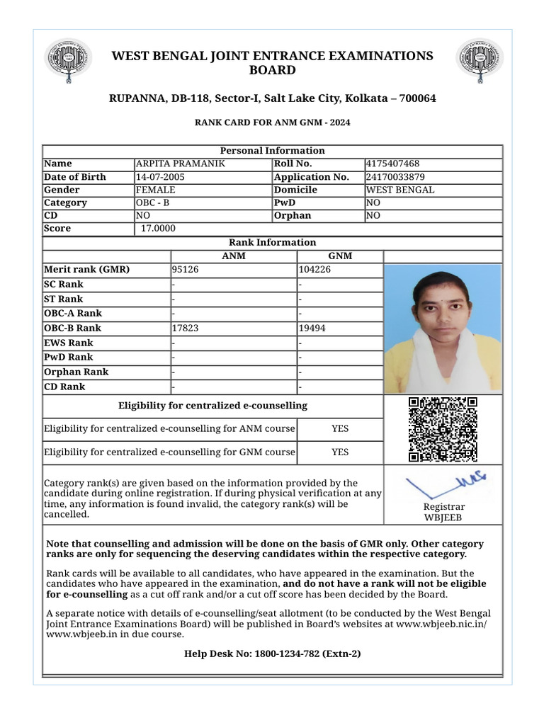 About - Rank Card | PDF