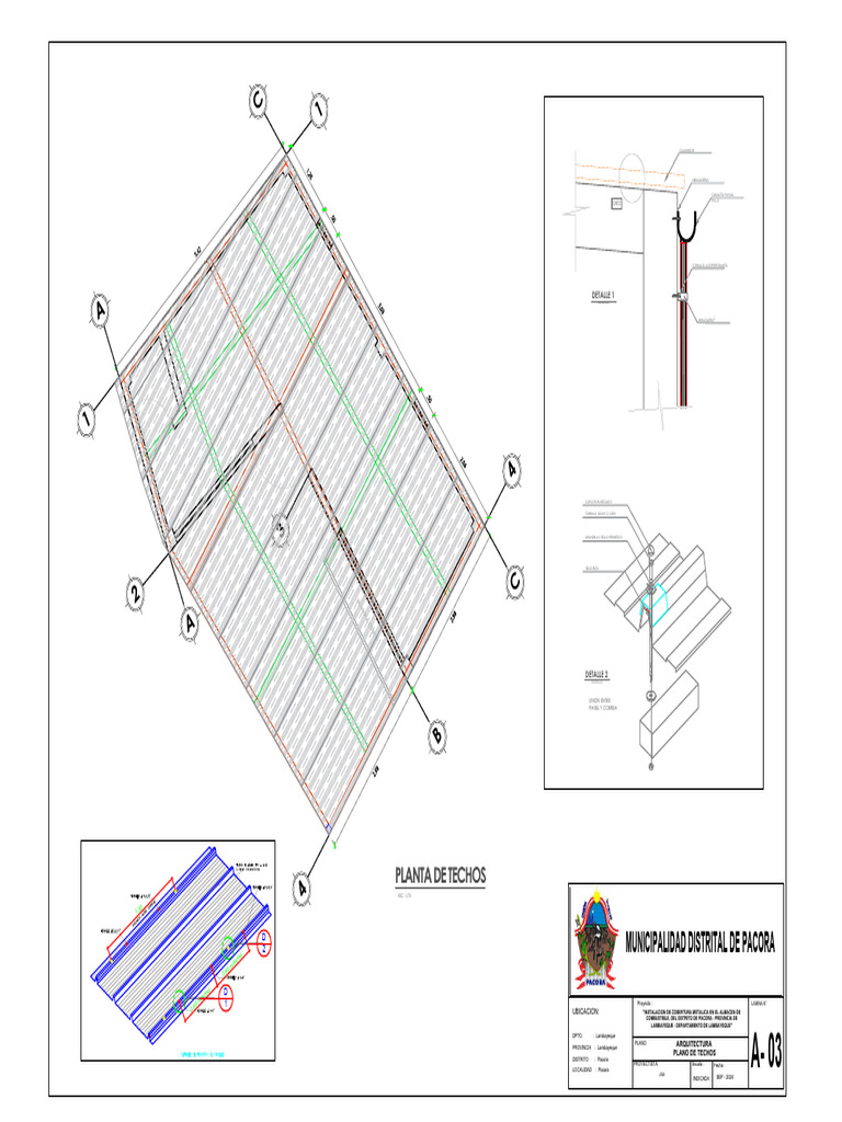 Plano de Techos | PDF