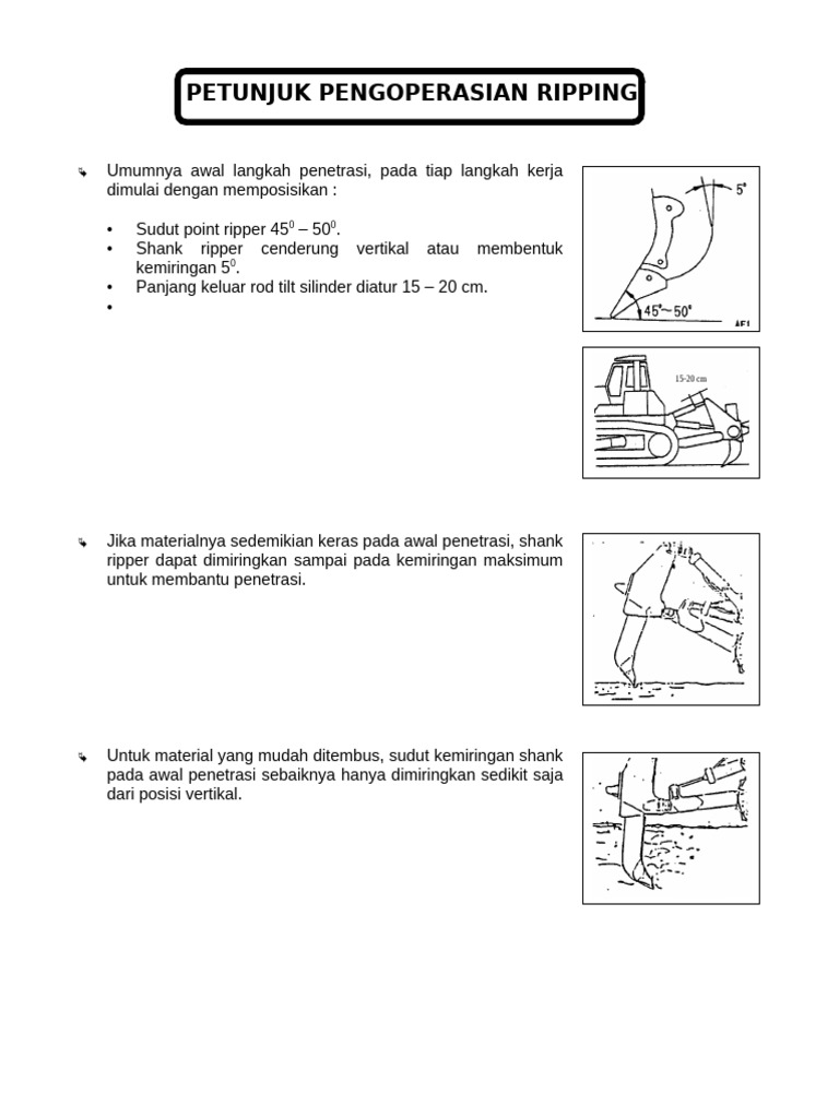 Teknik Ripping | PDF