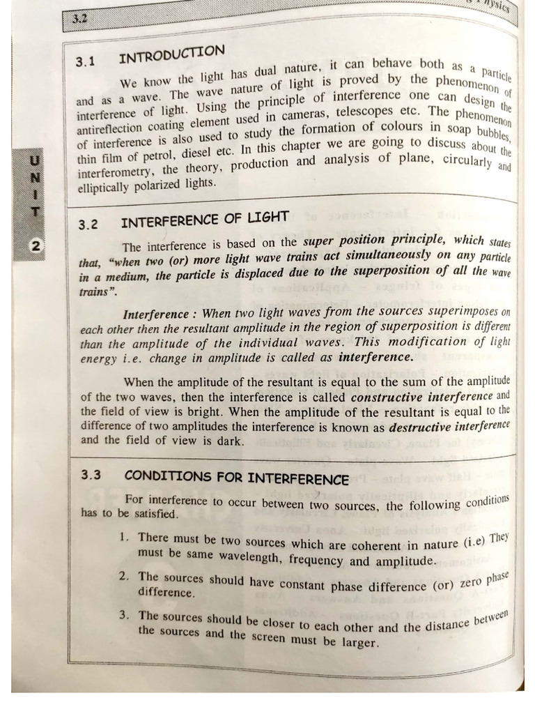 Interference Theory | PDF