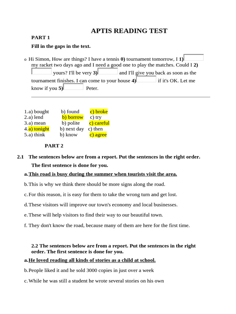 Aptis Test Pdf | Examen Aptis. Ejemplo en PDF – LPLFNC