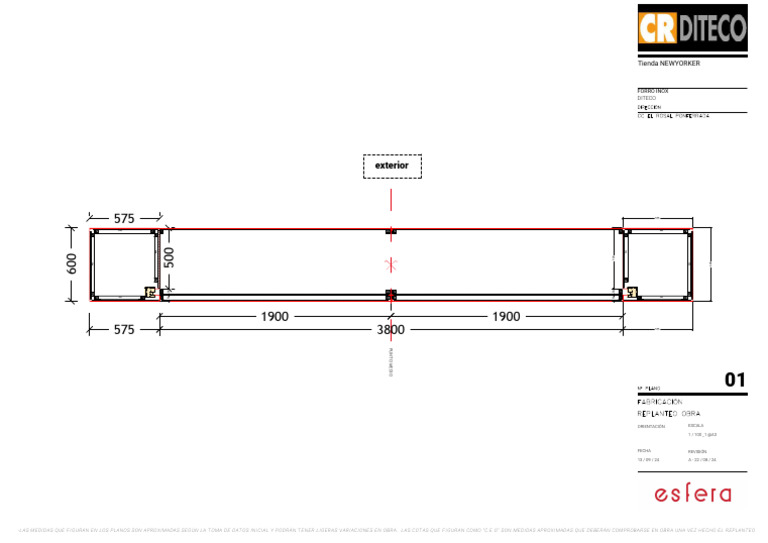 Pr24142 - Diteco - CC El Rosal - Newyorker - Forros Inox (Rev04 ...