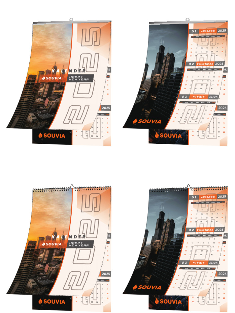 Kalender Dinding 3 Bulan | PDF