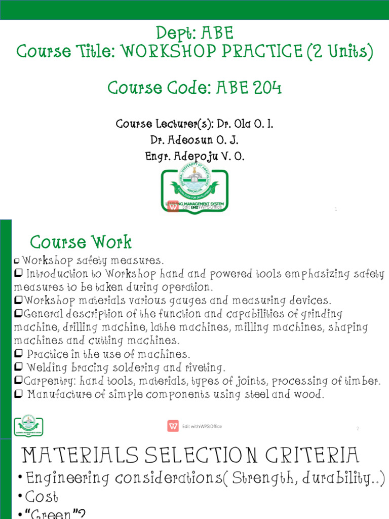 Abe 204 Training Module | PDF