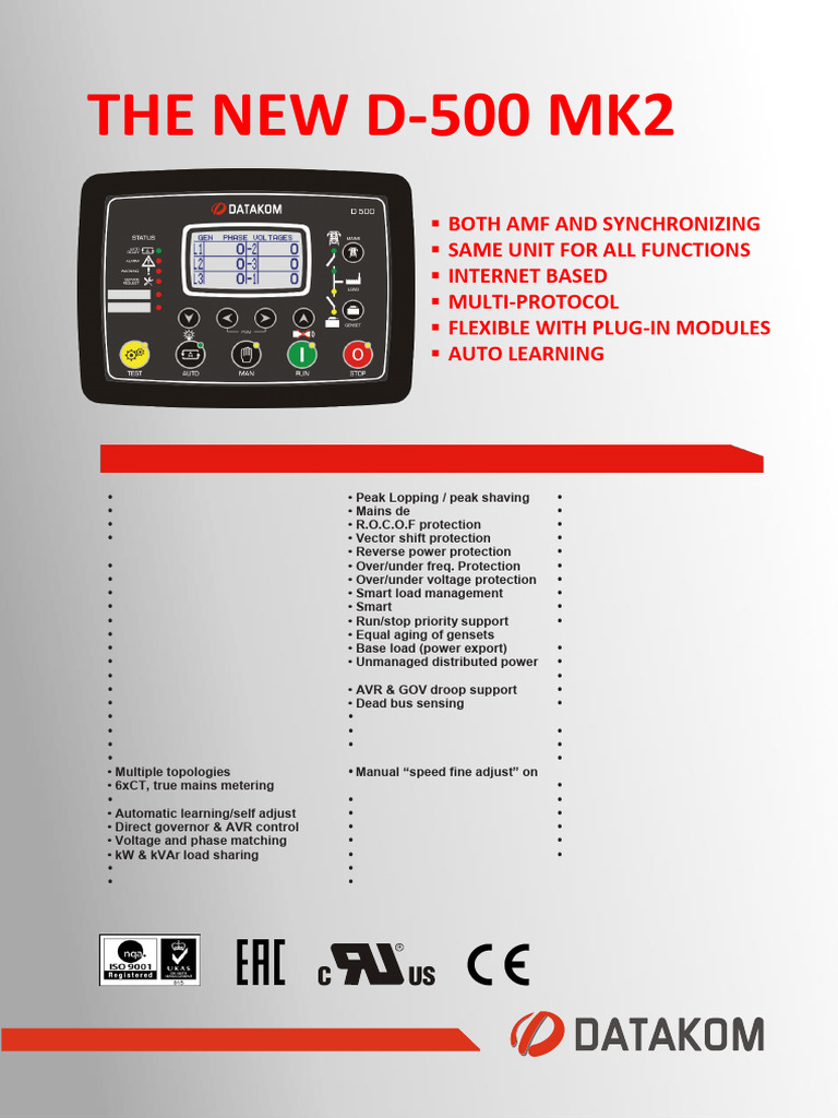 500 MK2 Data | PDF