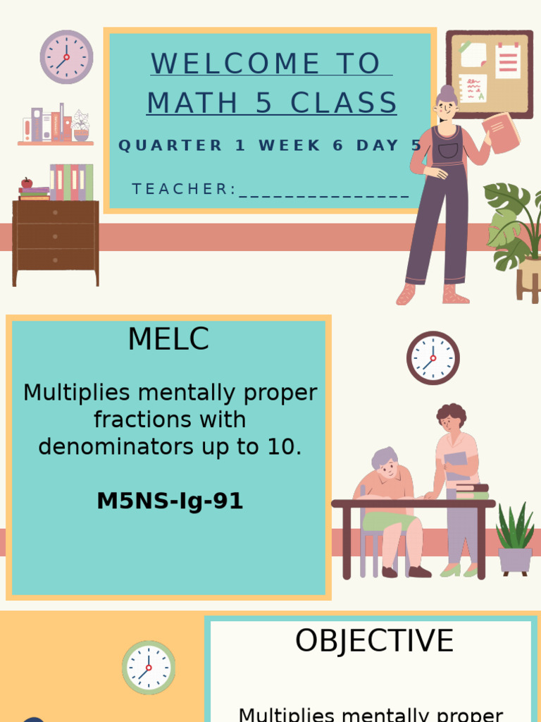 Math 5 q1 Week 6 Day 5 | PDF