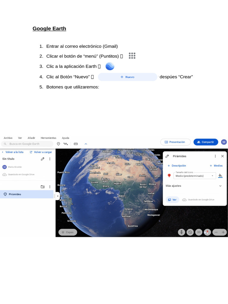 Cómo utilizar Google Earth | PDF