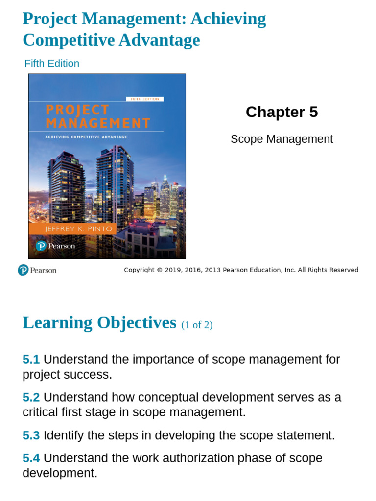 Lecture 05-Scope Mgt | PDF