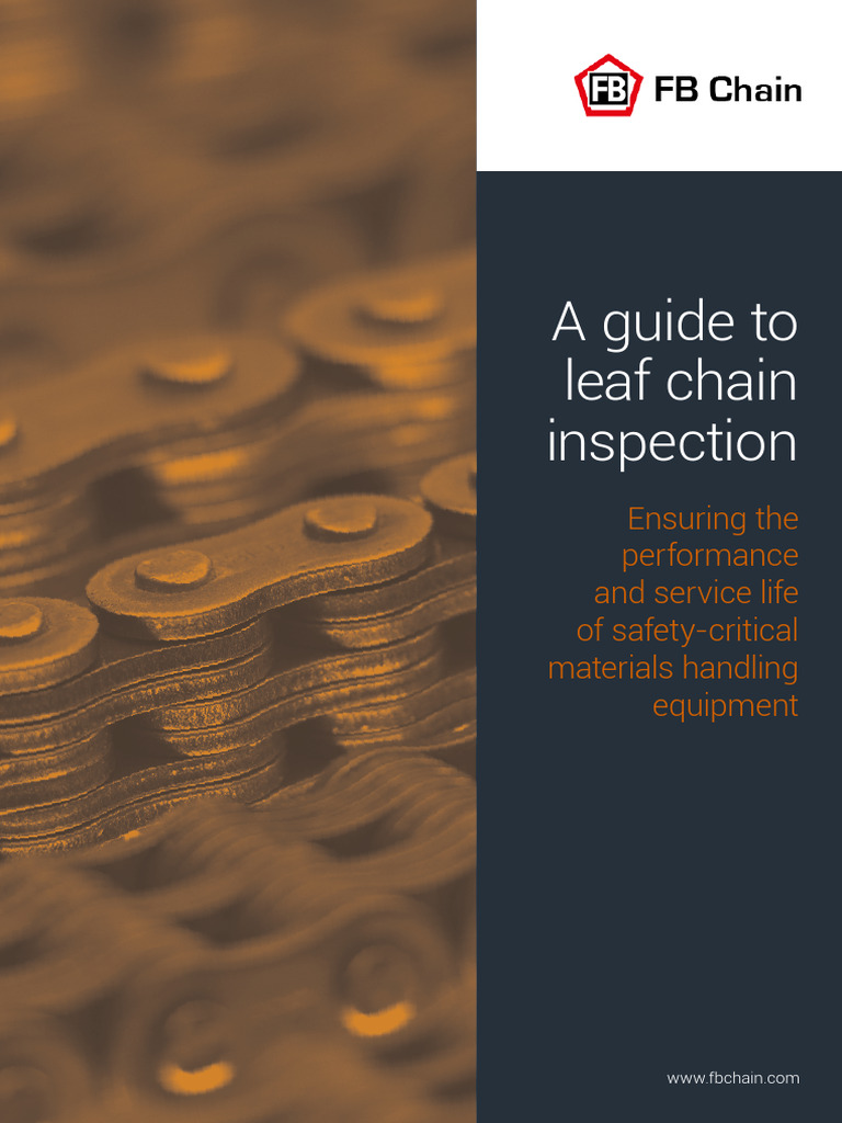 Leaf Chain Wear Inspection Guide | PDF