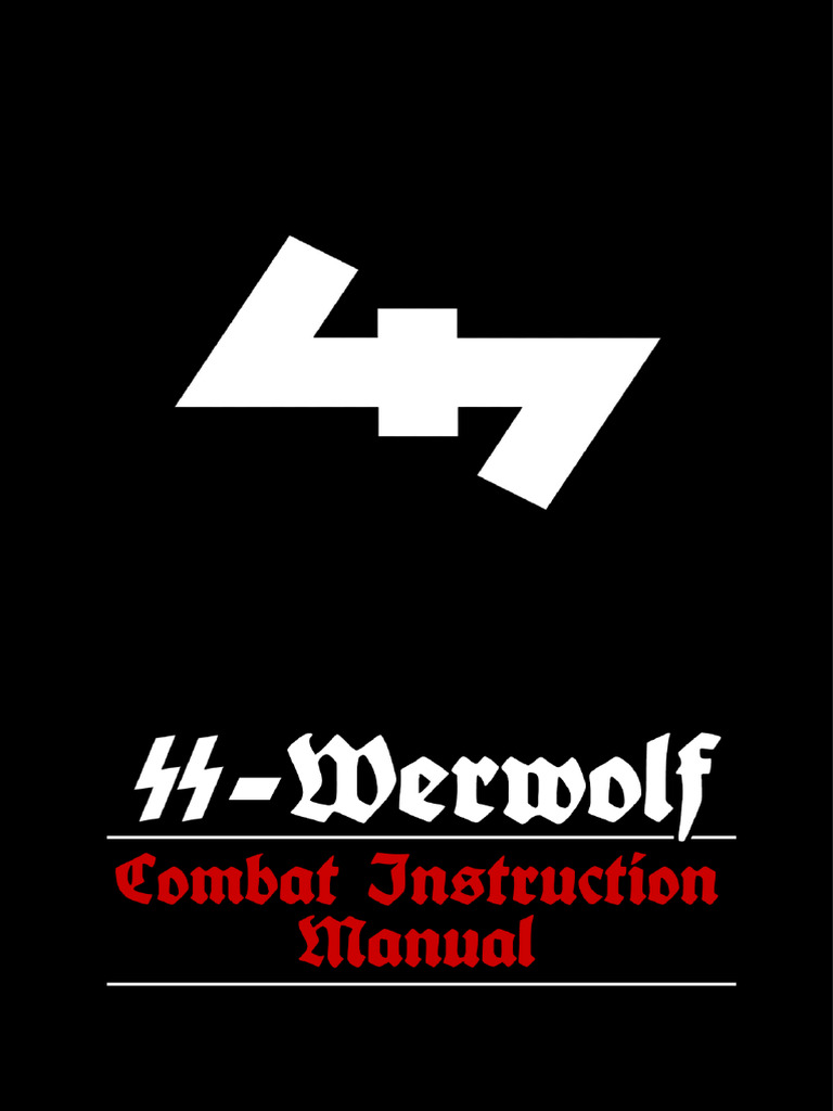 SS-Werwolf Combat Instruction Manual (Christian Calendar) | PDF