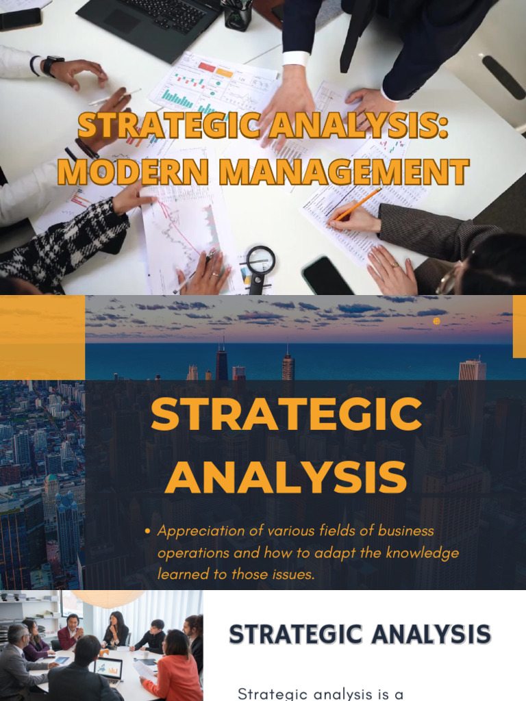 Group 3 Strategic Analysis | PDF