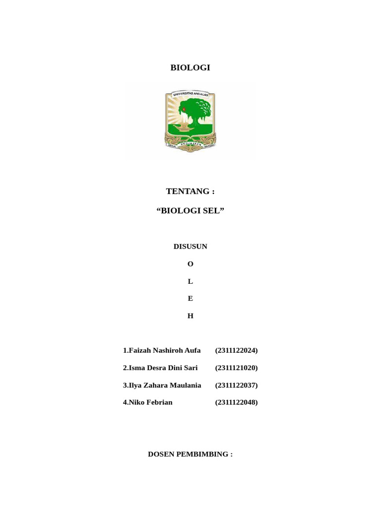 Makalas Biologi Kelompok 5 | PDF
