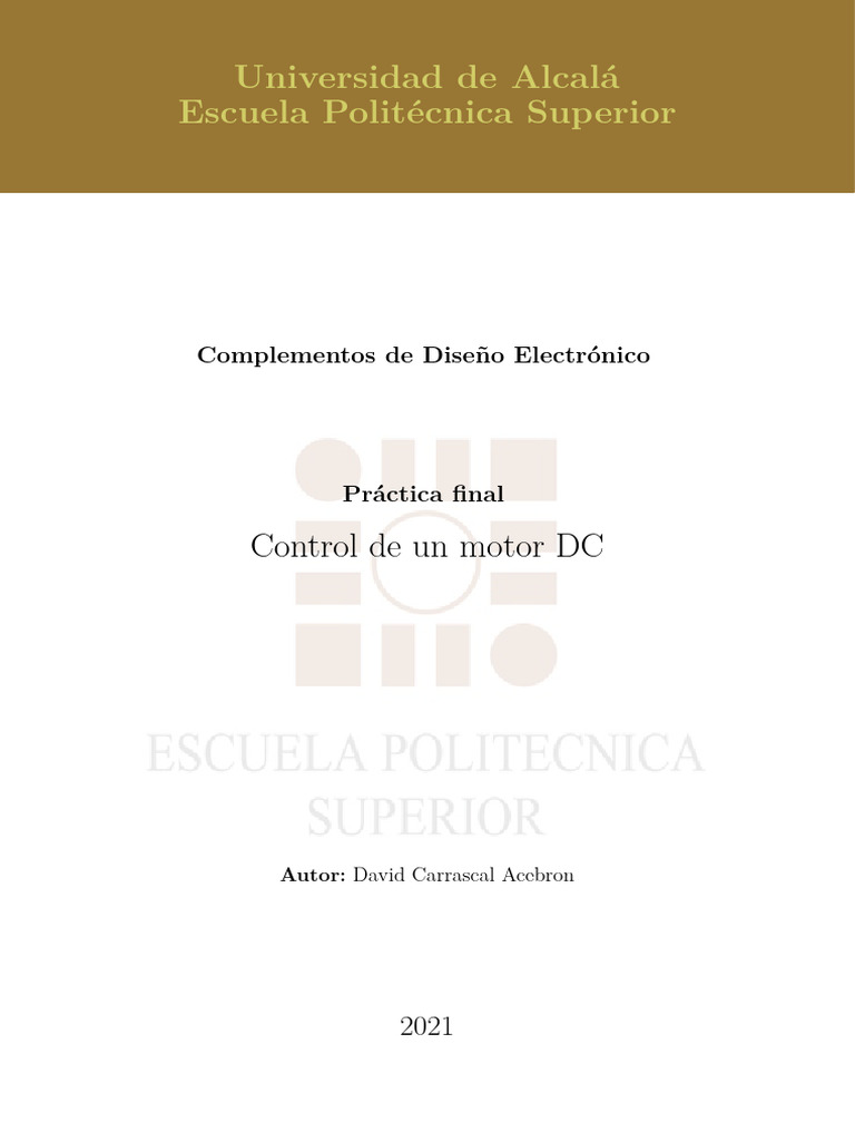 Practica_Final_Control_de_un_motor_DC | PDF