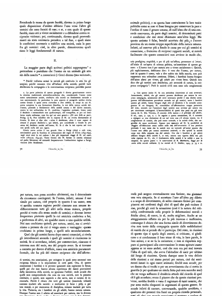 Hobbes De Cive | PDF