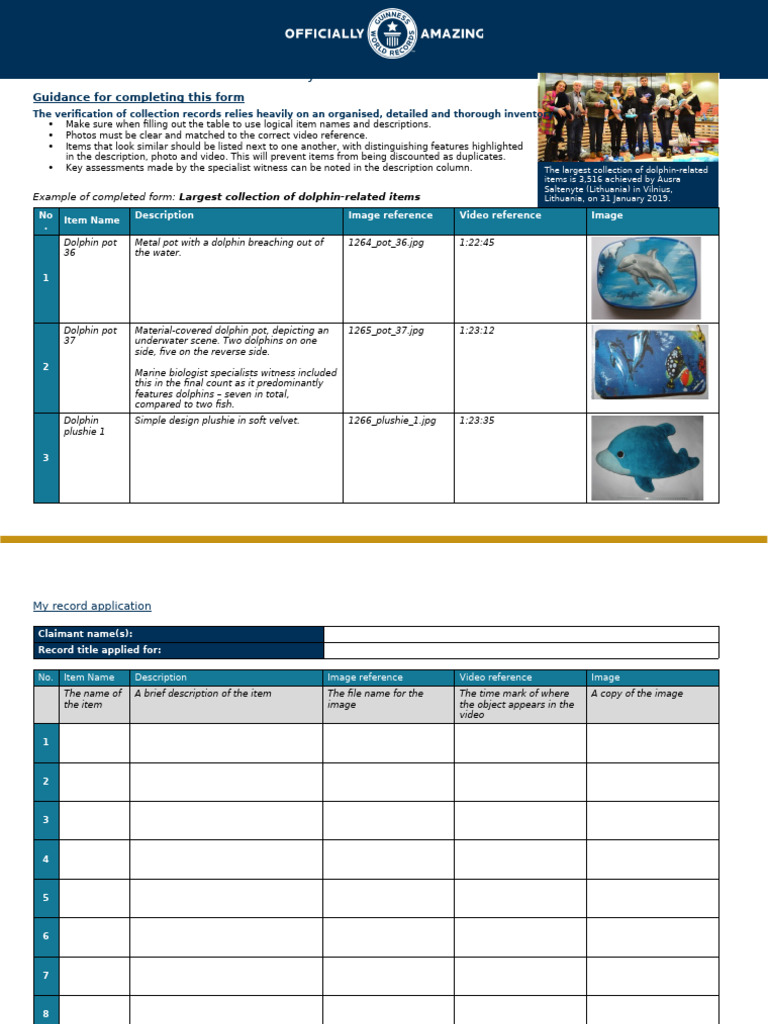 GWR Inventory Template - tcm25 741318 | PDF