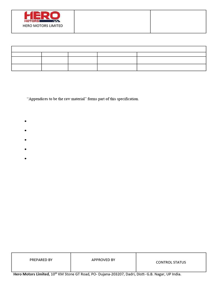 HM Steel Std PPT Rev.01 | PDF