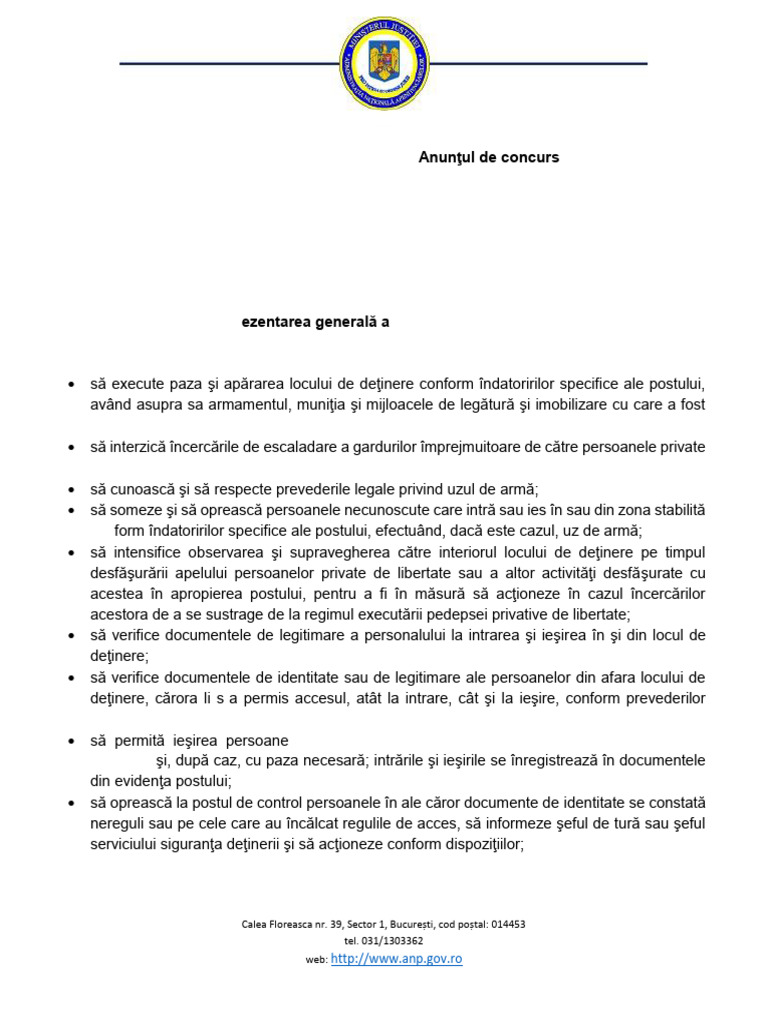 Anexa Nr. 3 | PDF