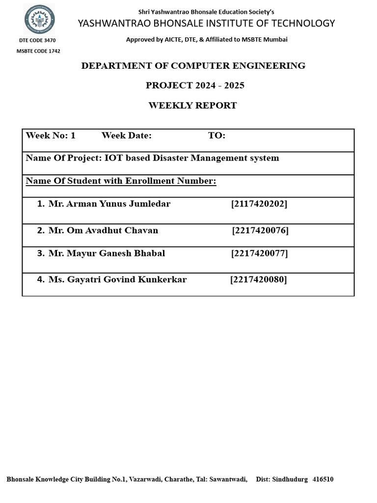 Department of Computer Engineering | PDF