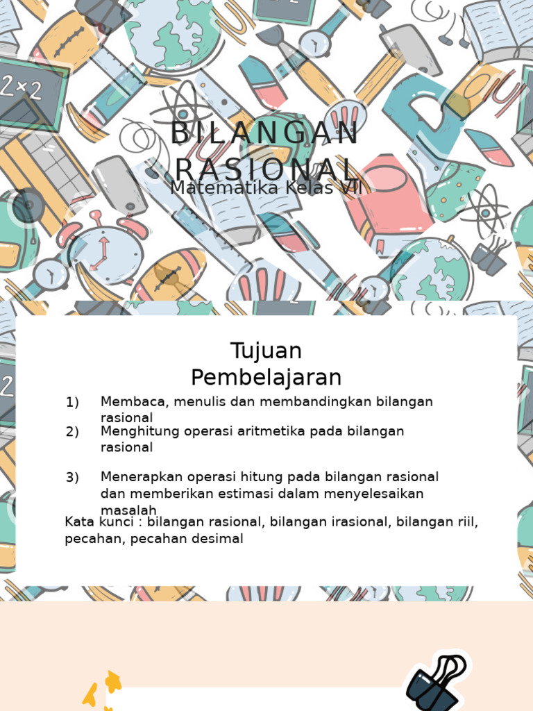 Presentasi Pendidikan Matematika Bilangan Rasional Dalam Gaya ...