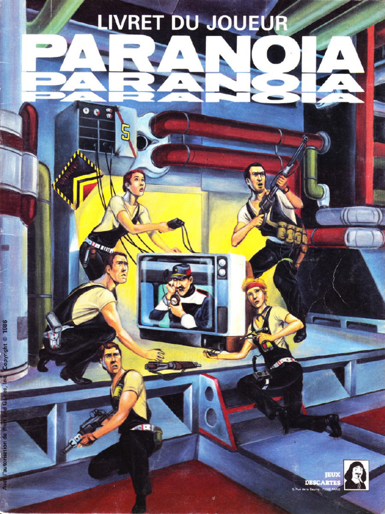 Paranoia FR Core Livret Du Joueur PDF Free | PDF