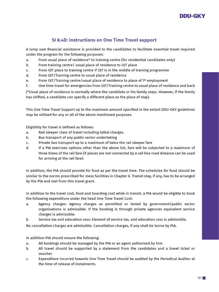 SOP - Part - 2 Pages 157 Otc | PDF