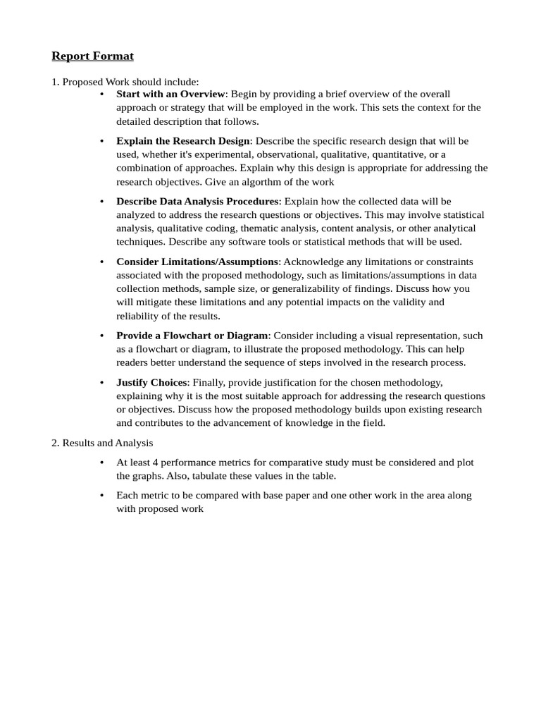 Report Formats | PDF