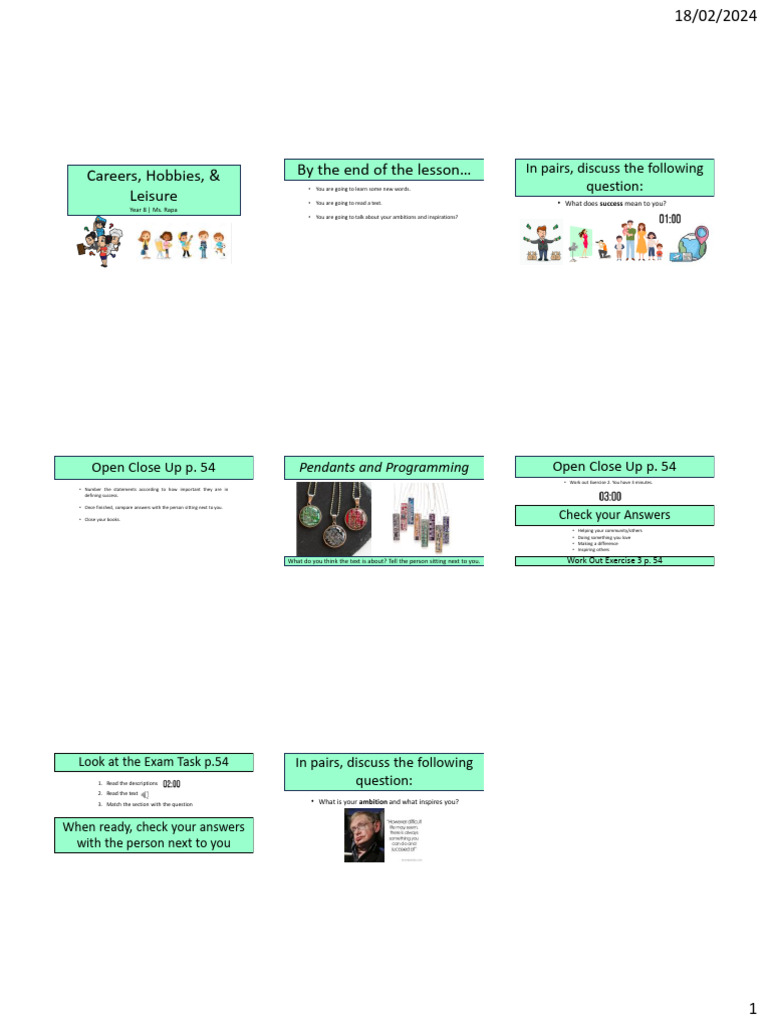 Year 8 PPT RC | PDF