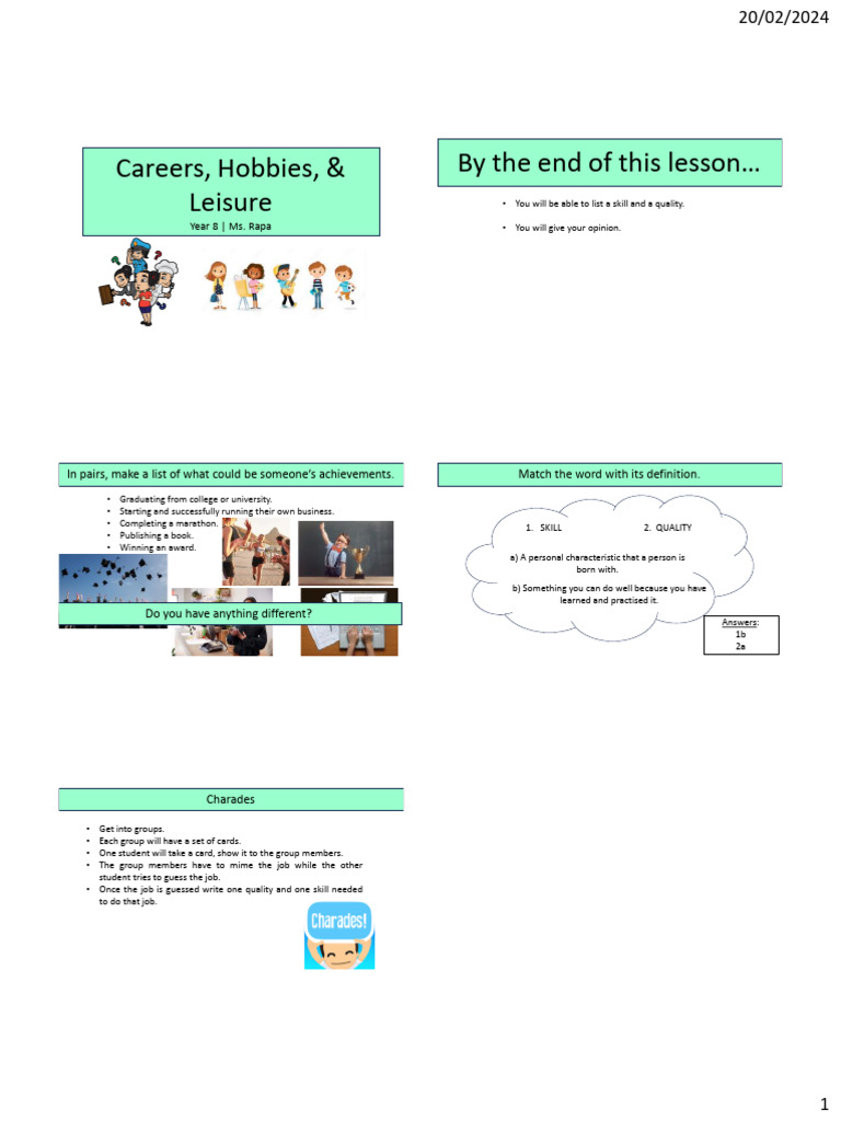 Year 8 PPT SP | PDF
