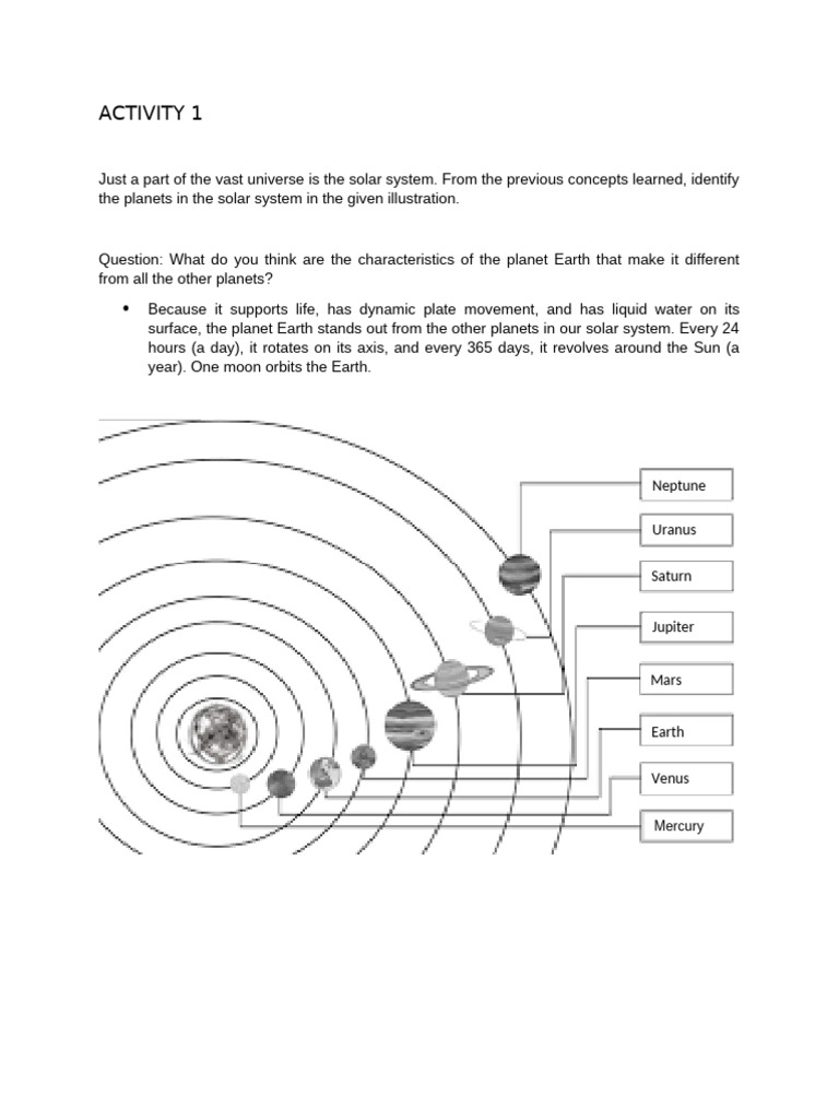 Activity 1 (Eals) | PDF