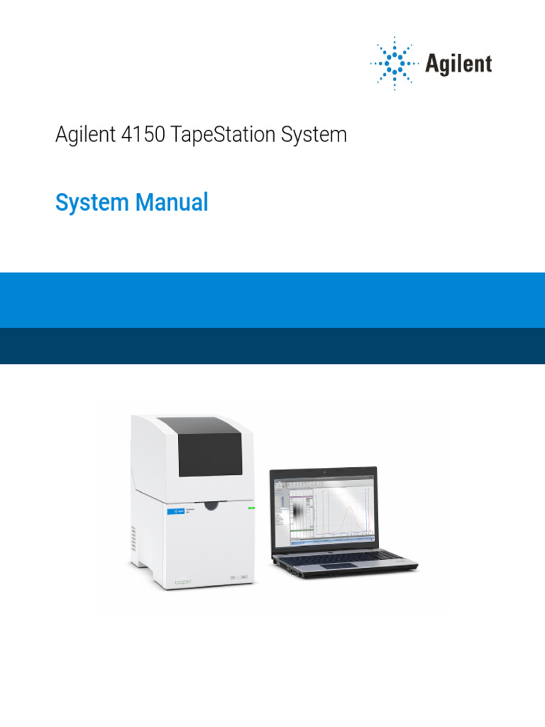 4150 TapeStation System Manual | PDF | Safety | Ac Power Plugs And Sockets