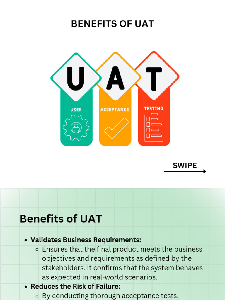 UAT Benefits | PDF