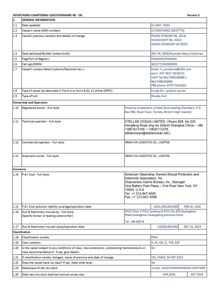 H.CONSTANCE Q88 V5-Update 20240501G | PDF