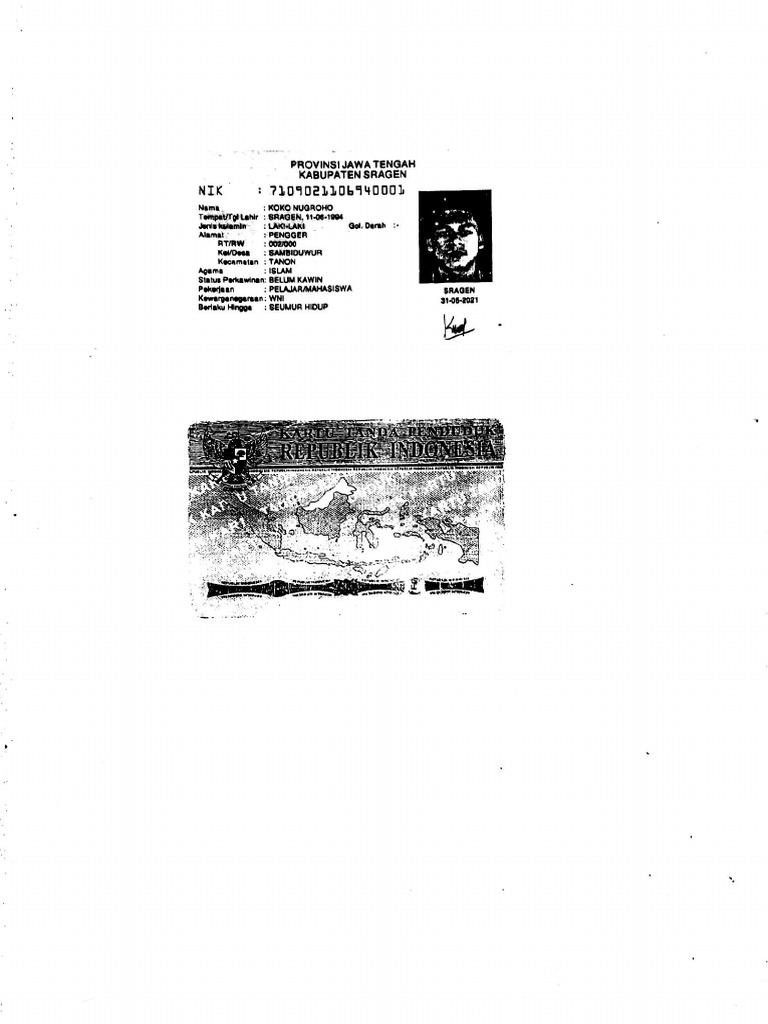 KTP Terbaru | PDF
