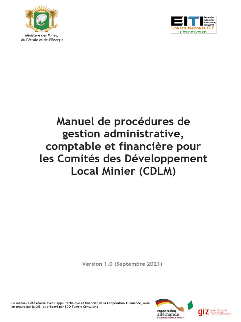 BDO Manuel CDLM Version1.0 Sep2021 | PDF