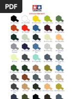 Revell Paint Conversion Chart | PDF | Qualia | Light