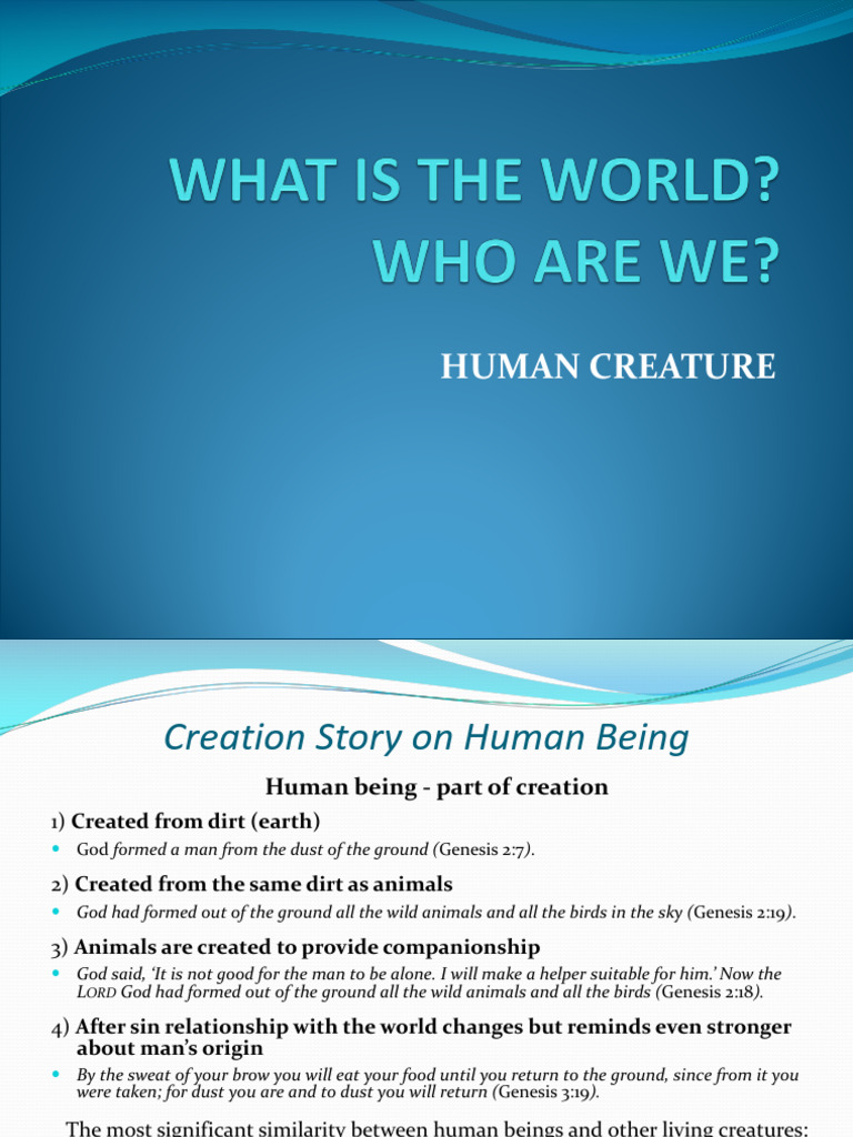 Human Creature 2 | PDF