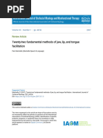 Tongue Jaw Dissociation Exercises | PDF | Homework
