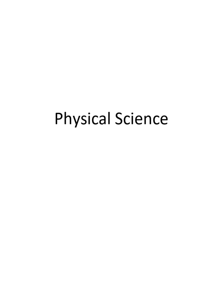 Physics! Term 1 - Study | PDF