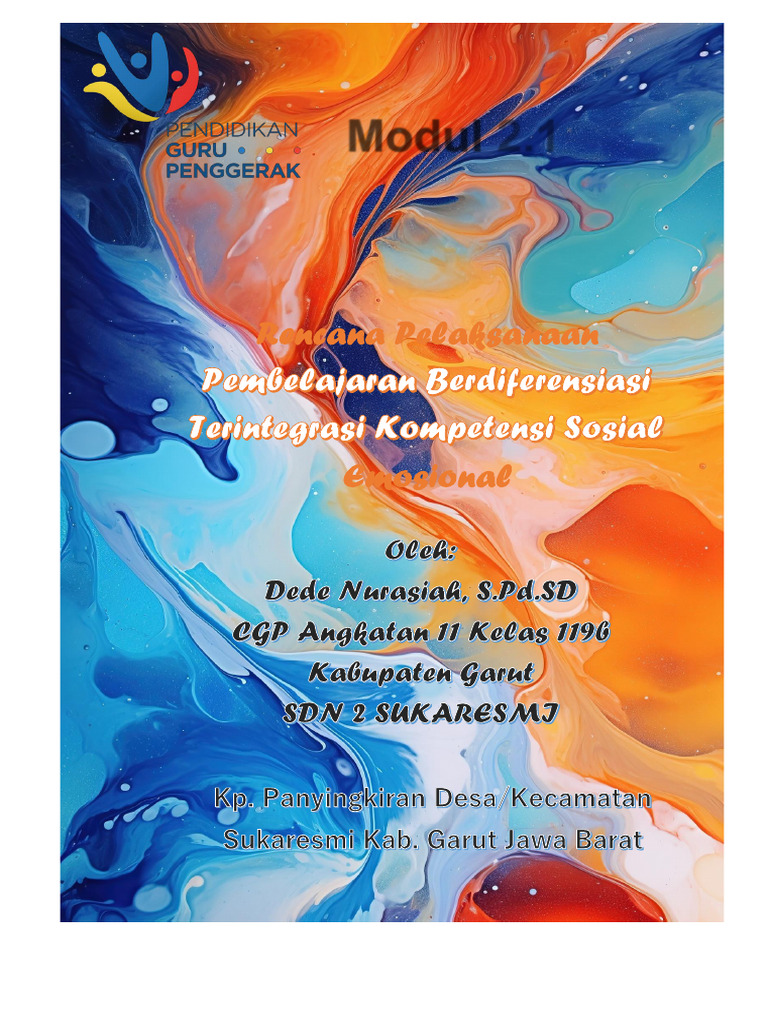 RPP Berdiferensiasi Kelas 6 OK | PDF