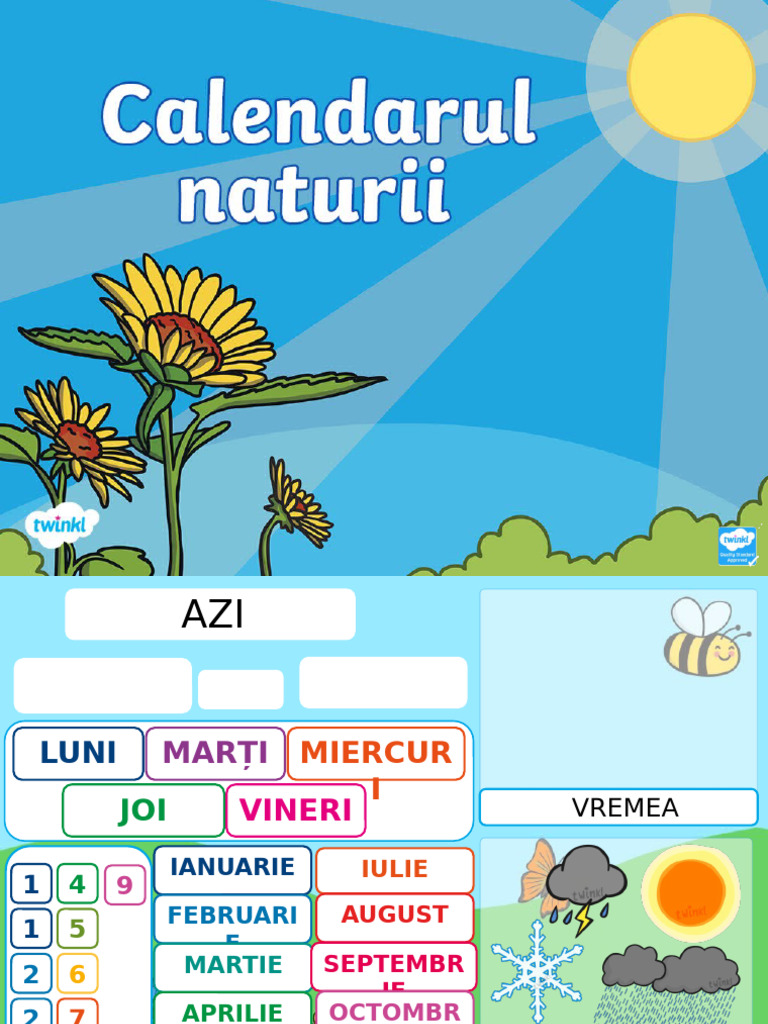 Calendarul Naturii | PDF