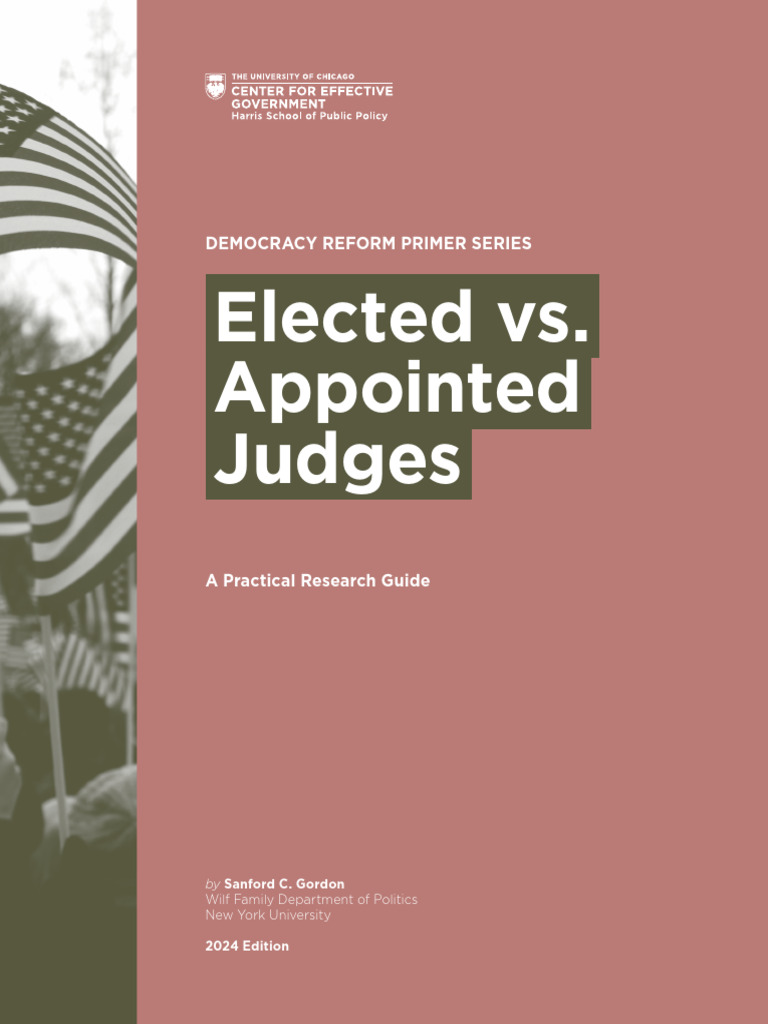Centre of Effective Government Primer - Elected vs. Appointed ... Centre of Effective Government Primer - Elected vs. Appointed ...
