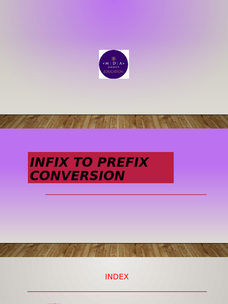Infix | PDF